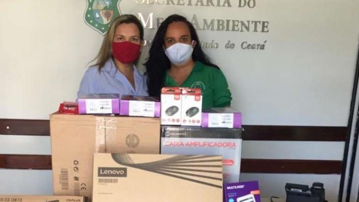 ESEC do Pecém recebe equipamentos doados pela EDP Pecém para atividades ...